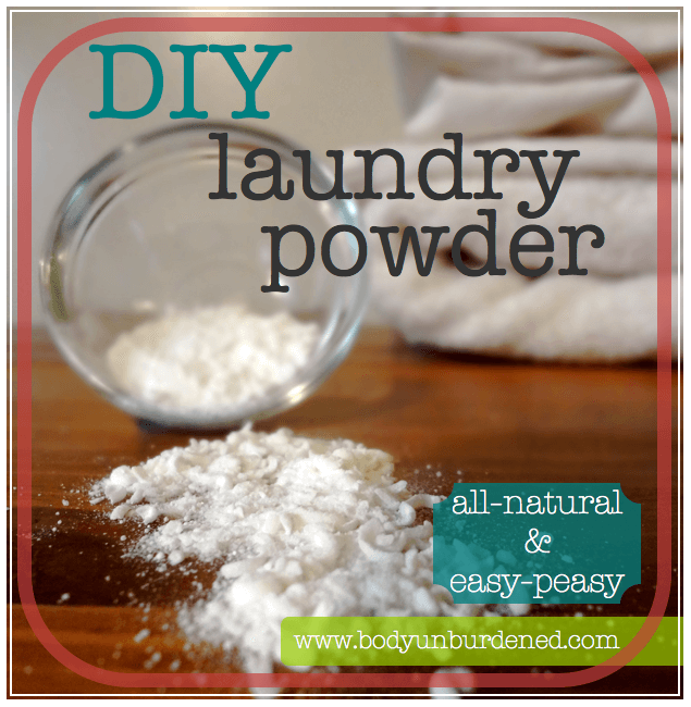 DIY all-natural laundry powder | Body Unburdened DIY all-natural laundry powder | Body Unburdened